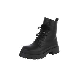 Ital-Design Lace-Up Ankle Boots female size 38 Black