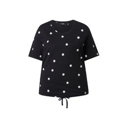 Ulla Popken T-Shirt Damen Gr&ouml;&szlig;e XL/XXL hellgelb / schwarz / wei&szlig;