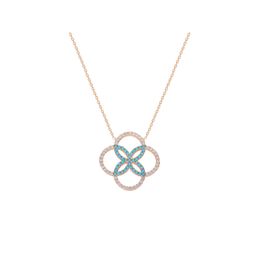 dKeniz Kette Damen Gr&ouml;&szlig;e One Size t&uuml;rkis / rosegold