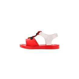 Melissa Sandale 'The Mini Melissa Play x Mickey And Minnie' M&auml;dchen Gr&ouml;&szlig;e 27 rot / wei&szlig;