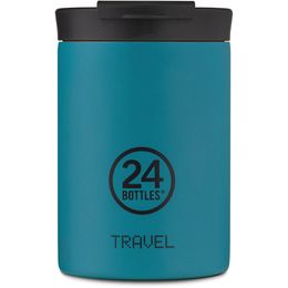 24Bottles Trinkbecher '350 ml' Herren Gr&ouml;&szlig;e one size petrol / schwarz
