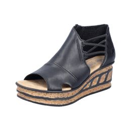 Rieker Sandale Damen Gr&ouml;&szlig;e 42 schwarz