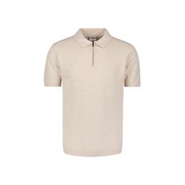 NO EXCESS Poloshirt Herren Gr&ouml;&szlig;e S beige