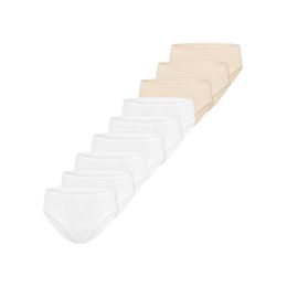 Schiesser Slip 'Essentials Cotton' Damen Gr&ouml;&szlig;e M beigemeliert