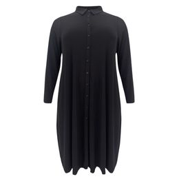 Yoek Blusenkleid 'Dolce' Damen Gr&ouml;&szlig;e 50/52 schwarz Sommerkleid