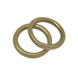 Gloria Mago Ring 'Couple's wedding' Damen Gr&ouml;&szlig;e 54 gold