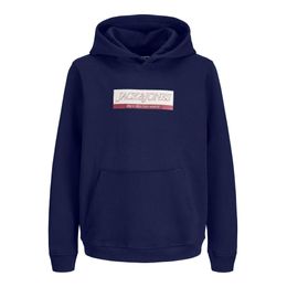Jack & Jones Jack & Jones Junior Sweatshirt Jungen Gr&ouml;&szlig;e 140 blau / wei&szlig;