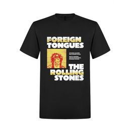 The Rolling Stones Shirt 'Rolling Stones Foreign Tongues Studioalbum T-Shirt' Herren Gr&ouml;&szlig;e S schwarz