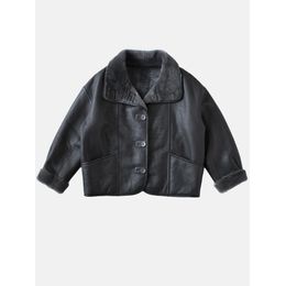 Just Things We Like Winterjacke 'KIKU Reversible Shearling Jacket' Damen Gr&ouml;&szlig;e M grau Sommerjacke