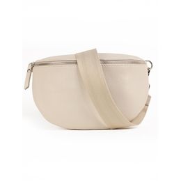 Lepelou G&uuml;rteltasche 'MILA large' Damen Gr&ouml;&szlig;e 30 cm x 19 cm x 9 cm creme