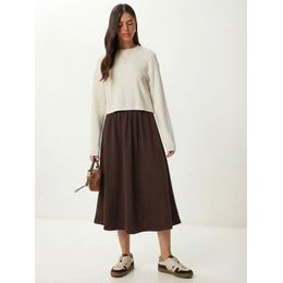 Happiness İstanbul Skirt 'R&ouml;cke' female size 36 Mocha
