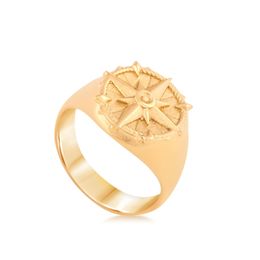 Akitsune Ring 'Guidance' Herren Gr&ouml;&szlig;e 65 gold