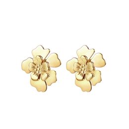 Hey Happiness Ohrringe 'Petal Blossom' Damen Gr&ouml;&szlig;e One Size gold