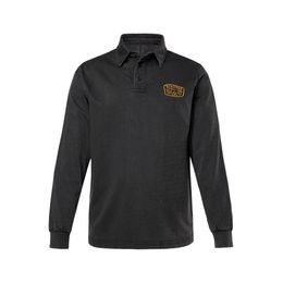 JP1880 Poloshirt Herren Gr&ouml;&szlig;e 7XL braun / schwarzmeliert