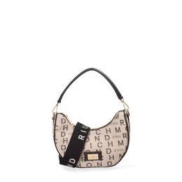 John Richmond Schultertasche Damen Gr&ouml;&szlig;e One Size beige / schwarz