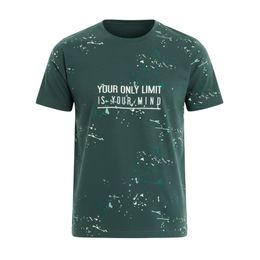 Ombre T-Shirt Herren Gr&ouml;&szlig;e XL dunkelgr&uuml;n