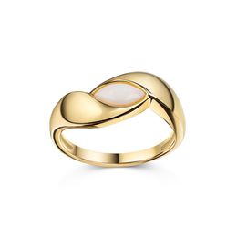 ZEEme Ring Damen Gr&ouml;&szlig;e 54 gold / eierschale