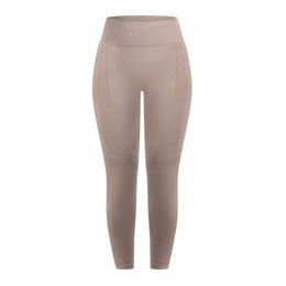Smilodox Leggings Layne Seamless Damen Gr&ouml;&szlig;e XL taupe