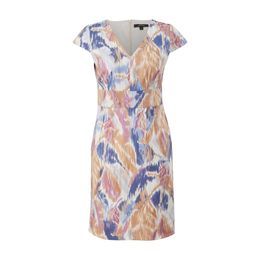 comma, COMMA Kleid Damen Gr&ouml;&szlig;e 44 bunt Sommerkleid