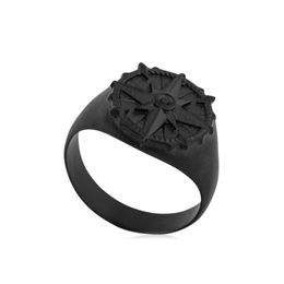Akitsune Ring 'Guidance' Herren Gr&ouml;&szlig;e 65 schwarz