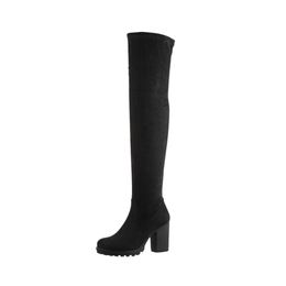 Elara Over the Knee Boots female size 39 Black