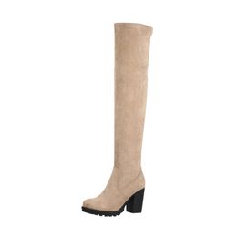 Elara Over the Knee Boots female size 40 Beige