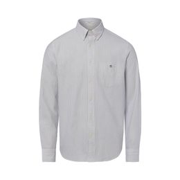 Gant Button Up Shirt male size M Grey / White