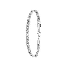Lucardi Armband Herren Gr&ouml;&szlig;e 19 silber