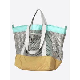 MAGICSHE Strandtasche Damen Gr&ouml;&szlig;e 33 cm gelbmeliert