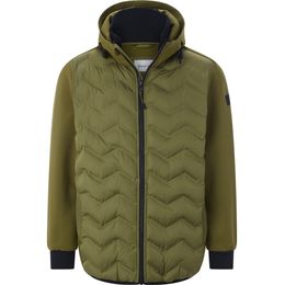 Babista Sweatjacke 'Gilan' Herren Gr&ouml;&szlig;e M oliv / schwarz