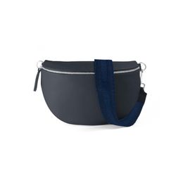 Lepelou G&uuml;rteltasche 'MILA large' Damen Gr&ouml;&szlig;e 30 cm x 19 cm x 9 cm dunkelblau