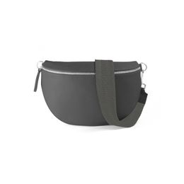 Lepelou G&uuml;rteltasche 'MILA large' Damen Gr&ouml;&szlig;e 30 cm x 19 cm x 9 cm dunkelgrau