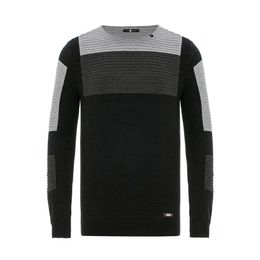 Cipo & Baxx Cipo & Baxx Pullover Herren Gr&ouml;&szlig;e S anthrazit / hellgrau / schwarz