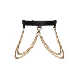Haute Cuir G&uuml;rtel 'Neris Chained Belt' Damen Gr&ouml;&szlig;e 75/85 schwarz