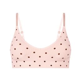 Hunkem&ouml;ller Hunkem&ouml;ller BH 'Dianne' Damen Gr&ouml;&szlig;e 70 dunkelbraun / rosa