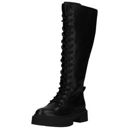 Steve Madden Schn&uuml;rstiefel Damen Gr&ouml;&szlig;e 42 schwarz