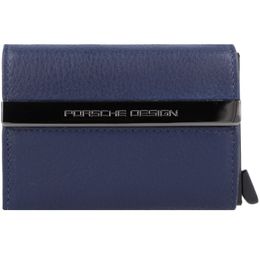 Porsche Design Portemonnaie Damen Gr&ouml;&szlig;e XS/XL dunkelblau / silber