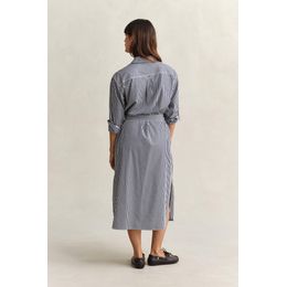 Gant Blusenkleid Damen Gr&ouml;&szlig;e 42 navy / wei&szlig; Sommerkleid