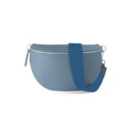 Lepelou G&uuml;rteltasche 'MILA large' Damen Gr&ouml;&szlig;e 30 cm x 19 cm x 9 cm blau