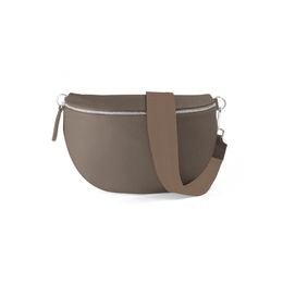 Lepelou G&uuml;rteltasche 'MILA large' Damen Gr&ouml;&szlig;e 30 cm x 19 cm x 9 cm taupe
