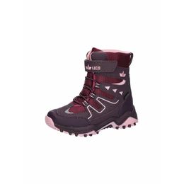 Lico Stiefel 'Raseborg' Jungen Gr&ouml;&szlig;e 34 rosa / bordeaux / weinrot