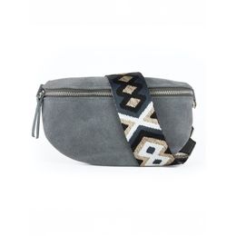 Lepelou G&uuml;rteltasche 'ONDA small' Damen Gr&ouml;&szlig;e 22 cm x 13 cm x 6 cm grau