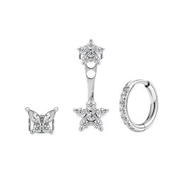 Good.designs Allergikerfreundliche Ohrringe-Set Damen Gr&ouml;&szlig;e one size silber