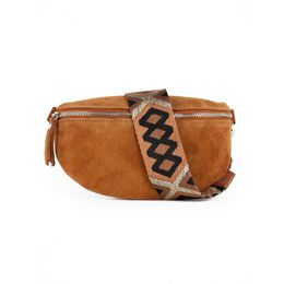 Lepelou G&uuml;rteltasche 'ONDA small' Damen Gr&ouml;&szlig;e 22 cm x 13 cm x 6 cm hellbraun