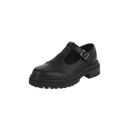 Ital-Design Ballerina Damen Gr&ouml;&szlig;e 40 schwarz Sommerschuhe