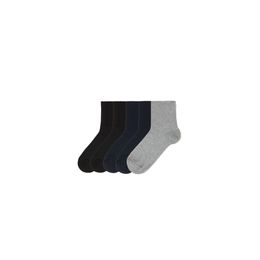 Tezenis Socken Damen Gr&ouml;&szlig;e 36/41 navy / dunkelbraun / graumeliert / schwarz