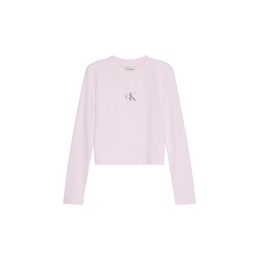 Calvin Klein Jeans Shirt Damen Gr&ouml;&szlig;e XL/XXL hellpink / schwarz