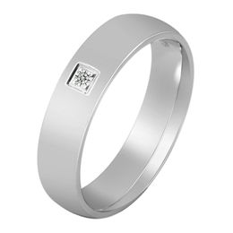 Akzent Ring 'Malina, 925 Sterlingsilber, langlebig' Damen Gr&ouml;&szlig;e 58 silber