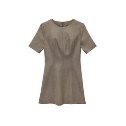 KOTON Kleid Damen Gr&ouml;&szlig;e 34 braunmeliert Sommerkleid