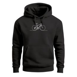 Neverless Sweatshirt 'Fahrrad Lineart' male size XXXL Black